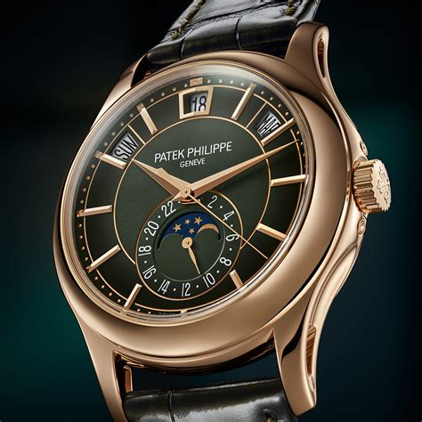 Neue Uhr Patek Philippe Annual Calendar Ref 5205 Green Dial
