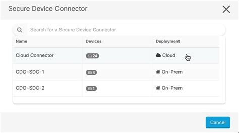 Cisco Defense Orchestrator를 사용한 온프레미스 Fmc 관리 디바이스 및 서비스 온보딩 [cisco