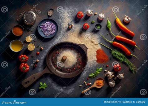 Food Photography Unique Food Presentation Food Background Generative