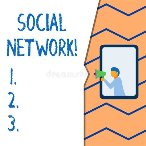 conceptual hand writing showing social network business photo text a