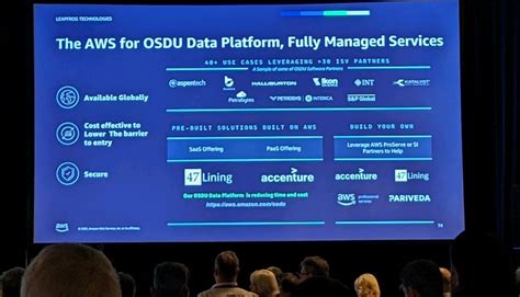 Christine Rhodes On Linkedin Awsenergy Aws Osdu Energy Data