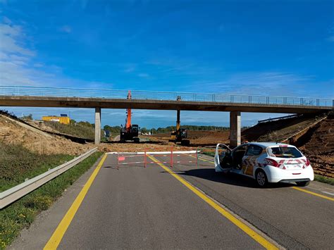 Fermeture de la RCEA RN entre la bifurcation RN RN et léchangeur n Route Centre