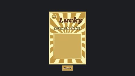 Scratch Ticket