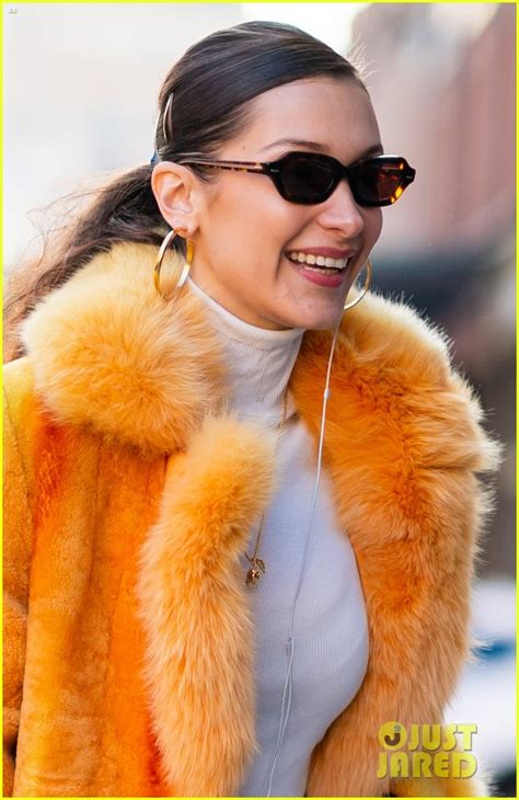 Bella Hadid Is All Smiles Hanging Out With Big Sis Gigi Photo