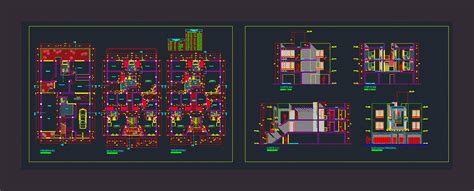 Imagen Planos De Edificio De Pisos En Dwg Autocad Vivienda Hot Sex