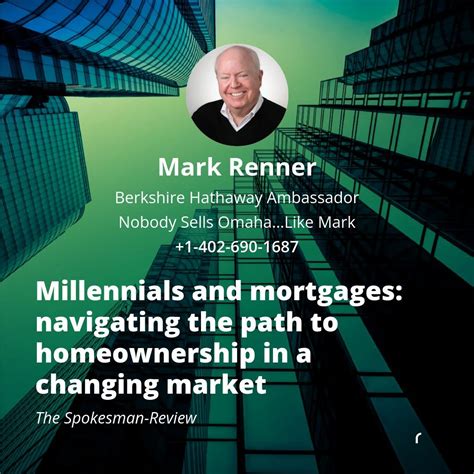 Millennials And Mortgages Navigating The Path To Homeownership In A… Mark Renner
