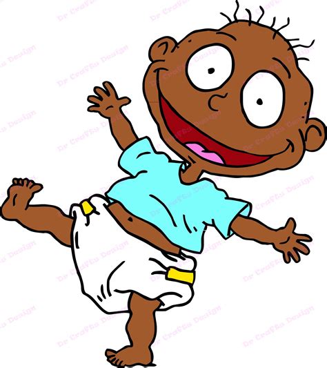 Tommy Pickles African American Rugrats Svg 1 Svg Dxf Etsy Sweden