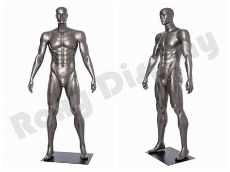 Male Fiberglass Sport Athletic Style Mannequin Dress Form Display MC