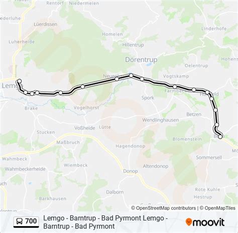 700 Route Schedules Stops And Maps Dör Bega Ortsmitte Updated