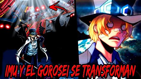 ONE PIECE 1085 ODA ES DIOS SABO Vs IMU Y El GOROSEI El Aterrador