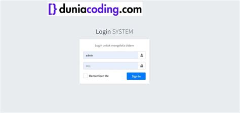 Sistem Informasi Kepegawaian Berbasis Web Php