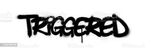 낙서가 촉발된 단어는 흰색 위에 검은 색으로 뿌려졌습니다 0명에 대한 스톡 벡터 아트 및 기타 이미지 0명 거친 검은색 Istock