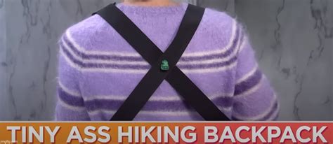 Tiny Ass Hiking Backpack Imgflip