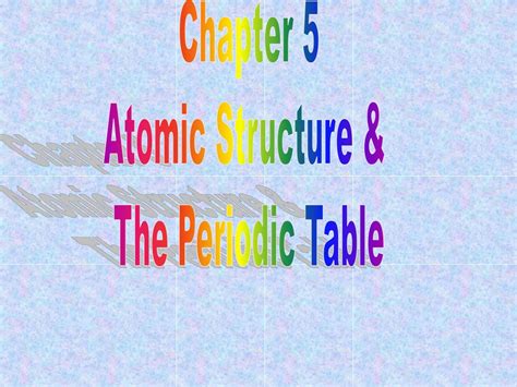 PPT Atomic Structure Building Blocks And Periodic Table Overview PowerPoint Presentation ID