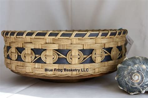 Lazy Susan With Cherokee Wheels Handmade Baskets Decorative Wicker Basket Basket