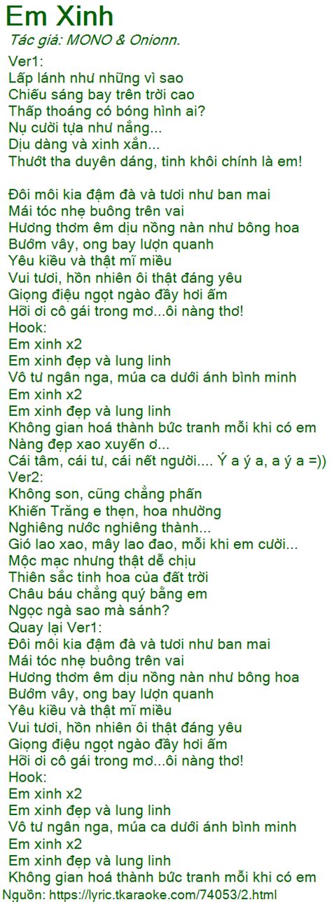 L I B I H T Em Xinh Mono Onionn C Nh C Nghe