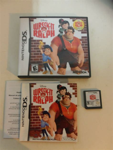 Nintendo Ds Disney Wreck It Ralph Activision Genuine Original Video