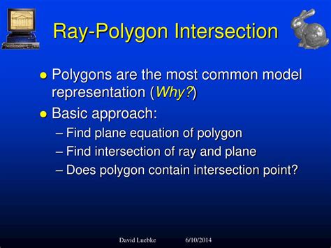 PPT Advanced Computer Graphics Lecture Ray Tracing PowerPoint Presentation ID