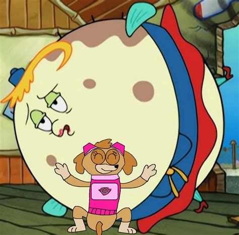 Skye Hugged Mrs Puff Balloon By Lahmom2000 On Deviantart