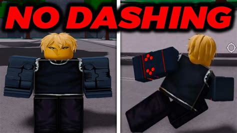 Roblox The Strongest Battlegrounds But I Can T Dash YouTube