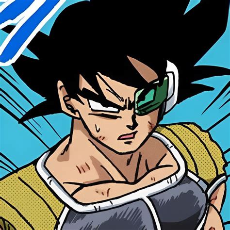 Bardock Icon [manga Color] Dbs