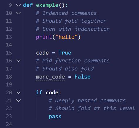 Collapse Python Comment In Vs Code Stack Overflow