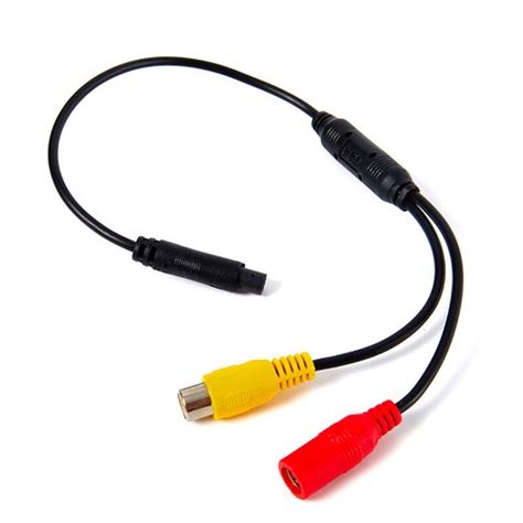 Male Connector Car Reverse Backup Rear View Camera
