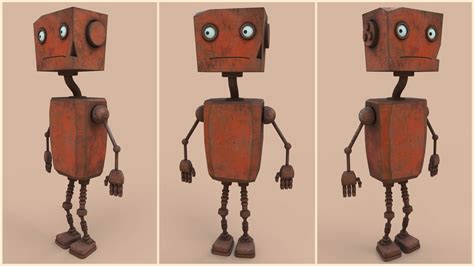 Rustcrawler Robot 3d Model By Artteeves