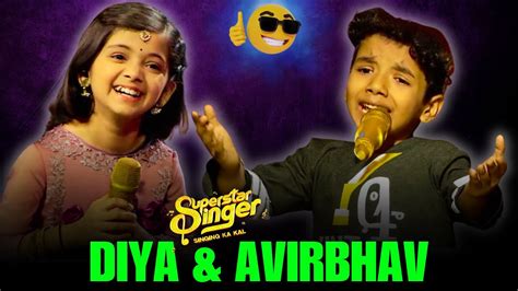 😍avirbhav And Diya Hegde New Promo Superstar Singer 3😍 Lata And Rafi