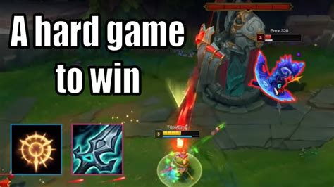 A Hard Game Teemo Vs Renekton Full Match Youtube
