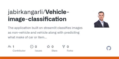 GitHub Jabirkangarli Vehicle Image Classification The Application Built On Streamlit
