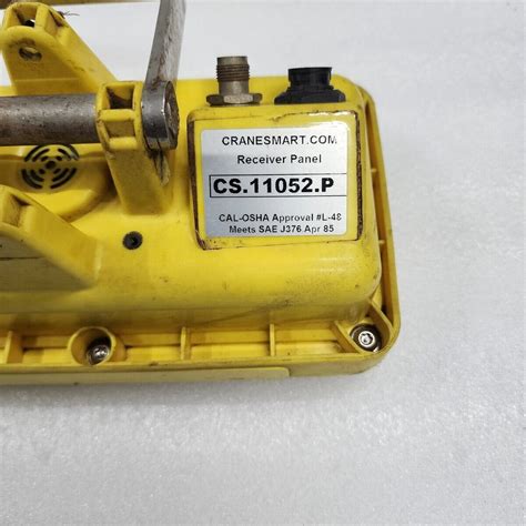 Cranesmart System Cs 11052 P Receiver Panel Are Marine