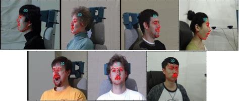 An Example Of The Result Of Facial Feature Point Detection From Seven
