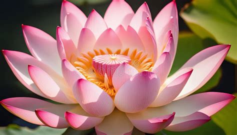 Pink Lotuse Stock Illustration Illustration Of Nature 307297104