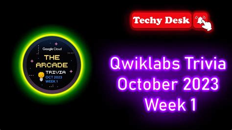 Qwiklabs Trivia October 2023 Week 1 Live Now New Lab Open Free