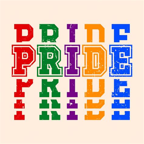 Premium Vector Pride Retro Lgbtq Pride Month Tshirt Design Gay Pride