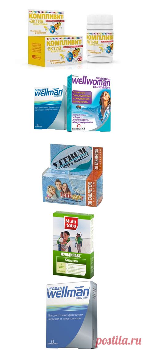 Витамины для повышения иммунитета витаминные комплексы и продукты Витамины Постила