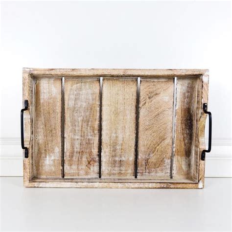 Nested Rectangle Mango Wood Tray Set Wood Tray Wood Tray Set Wood