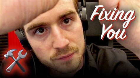 Asmr Fixing You Roleplay Youtube