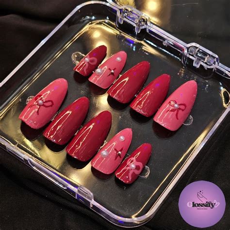 Glossify ♡ ྀི Press On Nails Glossifyglb • Instagram Photos And