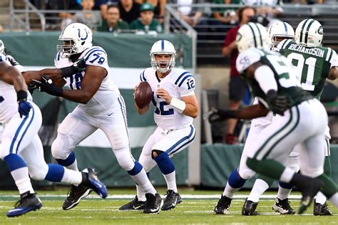 Indianapolis Colts Vs New York Jets Open Thread Stampede Blue