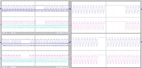 Arduino UNO Valid Signals Left And Arduino UNO Distorted Signals