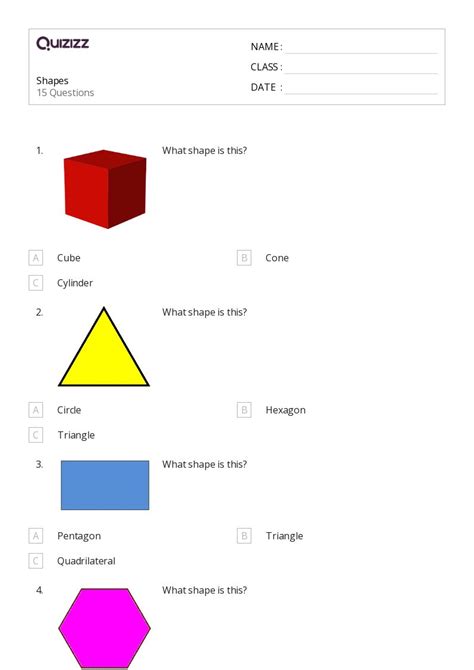 50 Decomposing Shapes Worksheets For 1st Grade On Quizizz Free