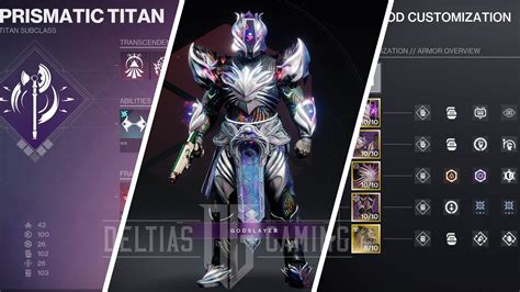 Destiny Prismatic Titan Pve Build Deltia S Gaming