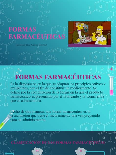 Formas Farmacéuticas Clasificación Pdf Medicamentos Con Receta