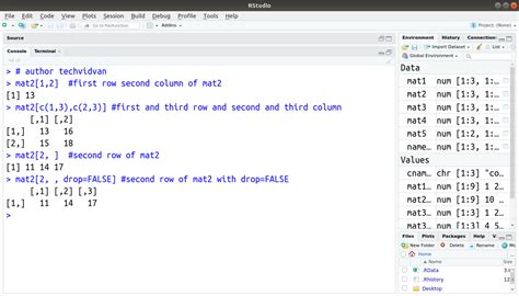 R Matrix How To Create Name And Modify Matrices In R Techvidvan