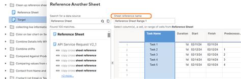 Clean Up Reference Sheet Labels Smartsheet Community