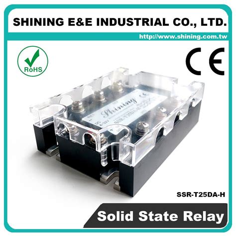 SSR T25DA H DC to AC 三相固态继电器 Solid State Relay 享历 台湾 生产商 继电器接触器