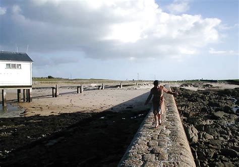 French Nadine Flashing At Trevignon 2004 Porn Pictures Xxx Photos Sex