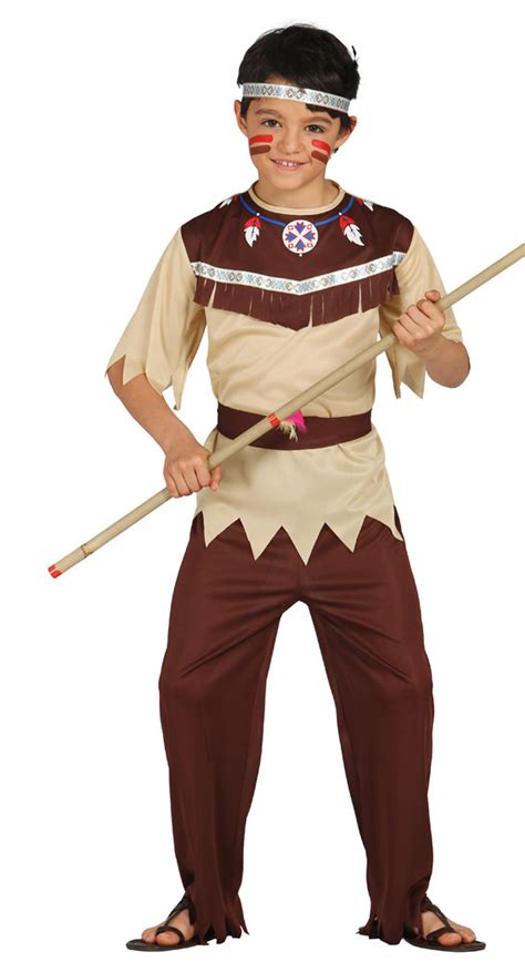 Indianer Kostüm für Kinder Gr 98 146 FaschingShop24